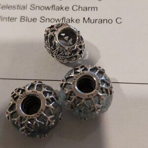 Pandora | Jewelry | Authentic Pandora Sterling Silver Winter Blue ...